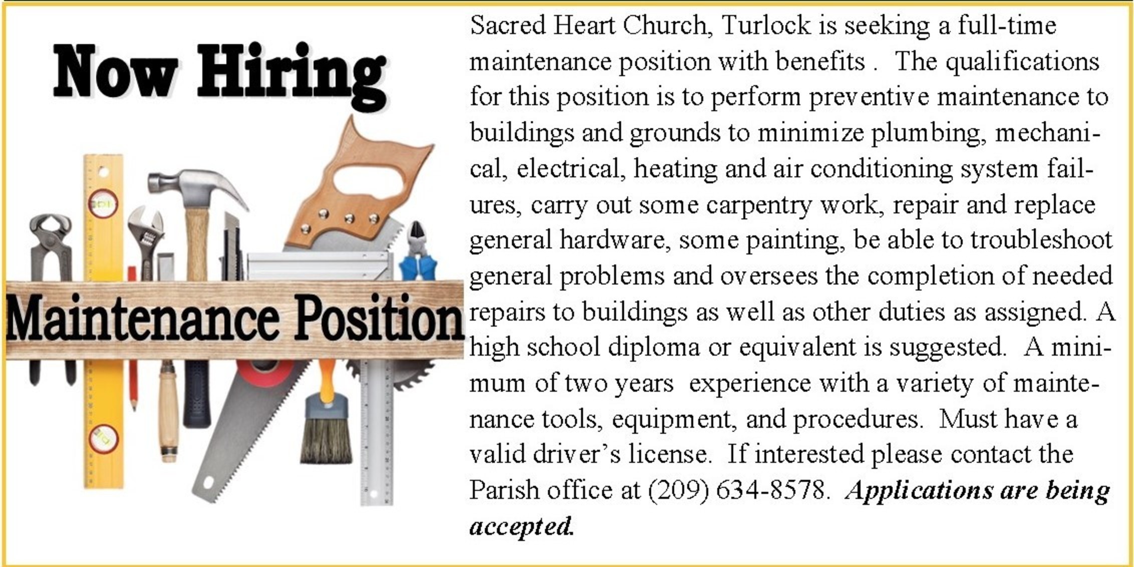 Sacred Heart Catholic Church | Turlock, California