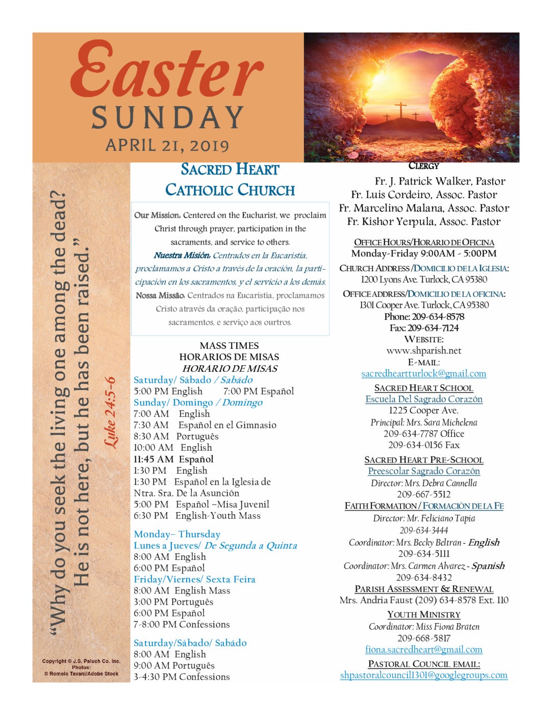 Bulletins | Sacred Heart Catholic Church